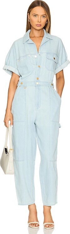 Zimmermann Acacia Denim Boilersuit - ShopStyle Jeans