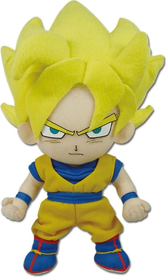 Ge Animation Dragon Ball Z Super Saiyan Goku 8 Inch Plush Figure ...