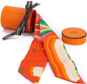 Hermès Brides de Gala Shadow Twilly - Vintage Lux - ShopStyle Scarves ...