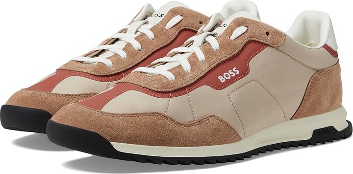HUGO BOSS Zayn Low Profile Sneaker (Open Beige) Men's Shoes - ShopStyle