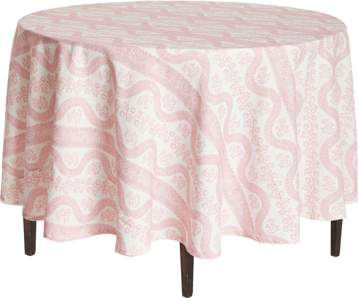 Sister Parish For Moda Domus, Dolly Linen Tablecloth - ShopStyle