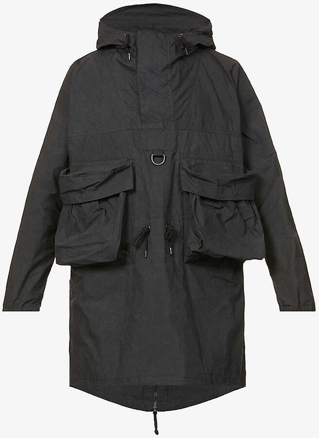 Liam Gallagher x Snow Peak chest-pocket drawstring-hem relaxed-fit ...
