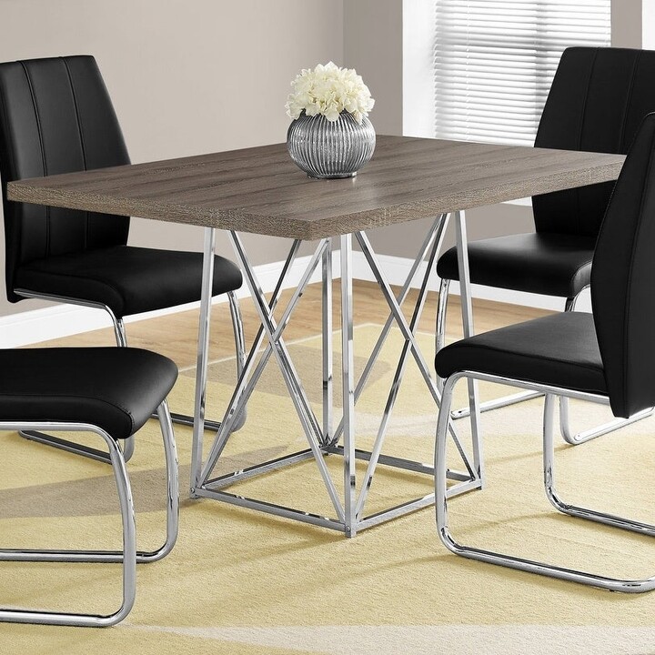 Carbon Loft Dining Table, 48" Rectangular, Small, Kitchen, Dining Room ...