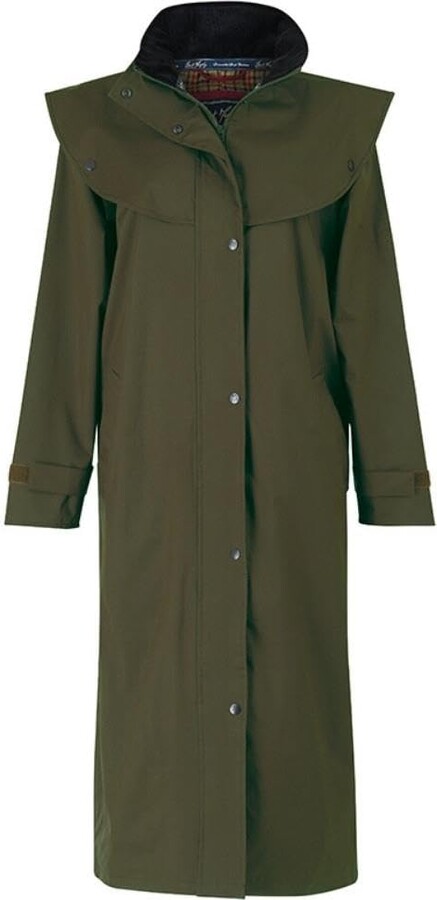 WALKER AND HAWKES - Ladies Jack Murphy Waterproof Malvern Coat - Olive ...