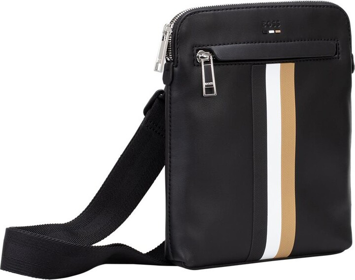 HUGO BOSS Ray Stripe Faux Leather Envelope Bag - ShopStyle