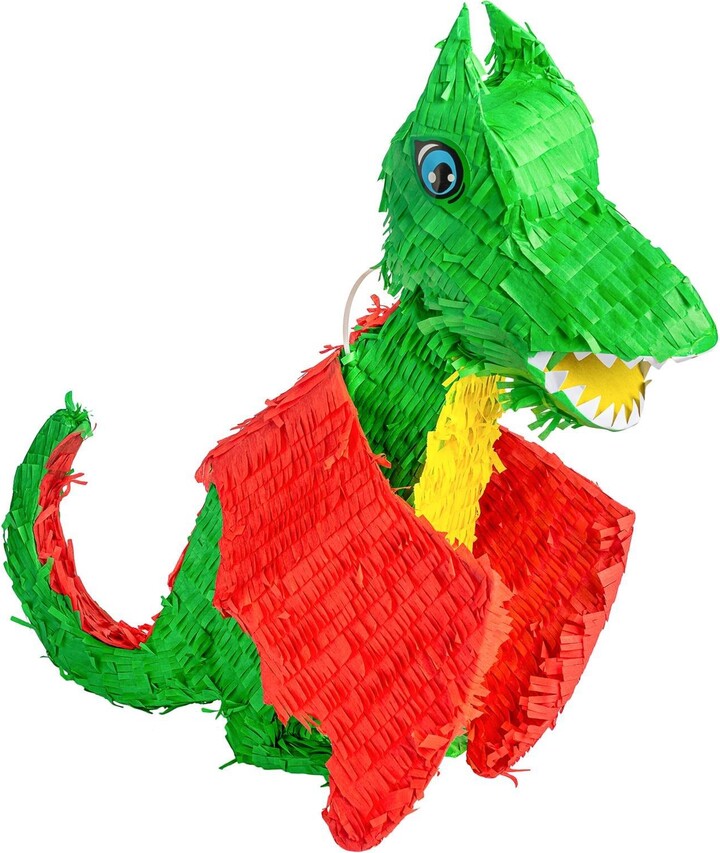 Fax Potato Pinatas Dragon Cardboard Pinata Green - ShopStyle Artwork