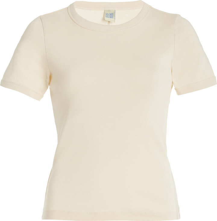 Flore Flore Car Organic Cotton Tee - ShopStyle Tops