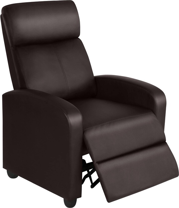 Global Pronex Fabric Recliner Sofa Push Back Recliner Chair Adjustable ...