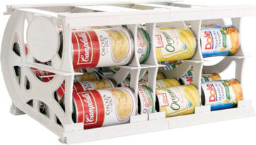 Shelf Reliance Cansolidator 40 Can Rotating Canned Food & Soda Storage ...