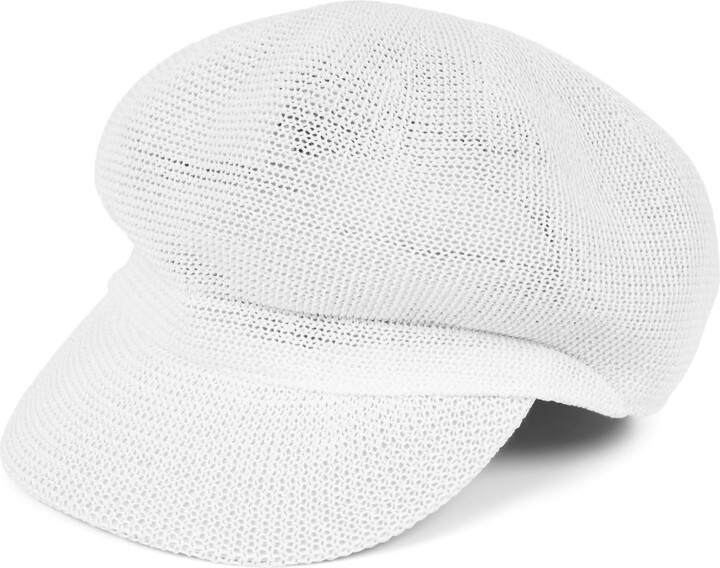 styleBREAKER Women's Paper Straw Balloon Cap Solid Color - ShopStyle Hats