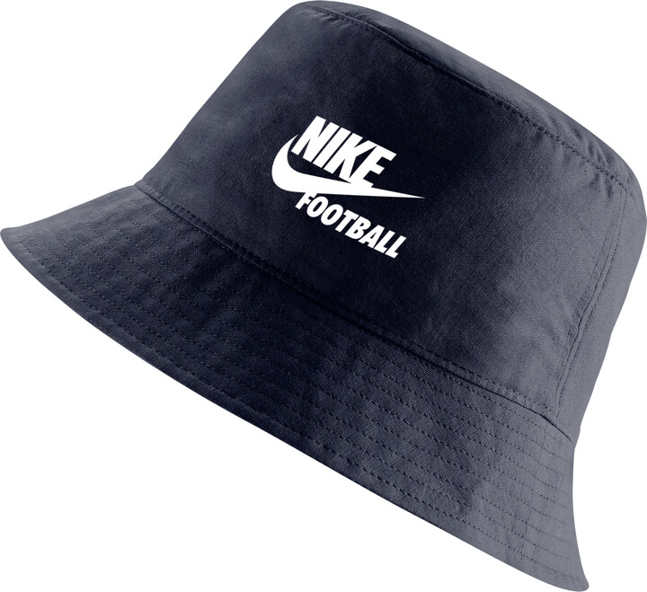Nike Unisex Swoosh Football Bucket Hat in Blue - ShopStyle
