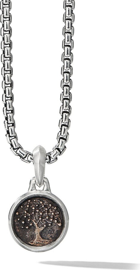 David Yurman Tree of Life Amulet with Bronze - ShopStyle Charms