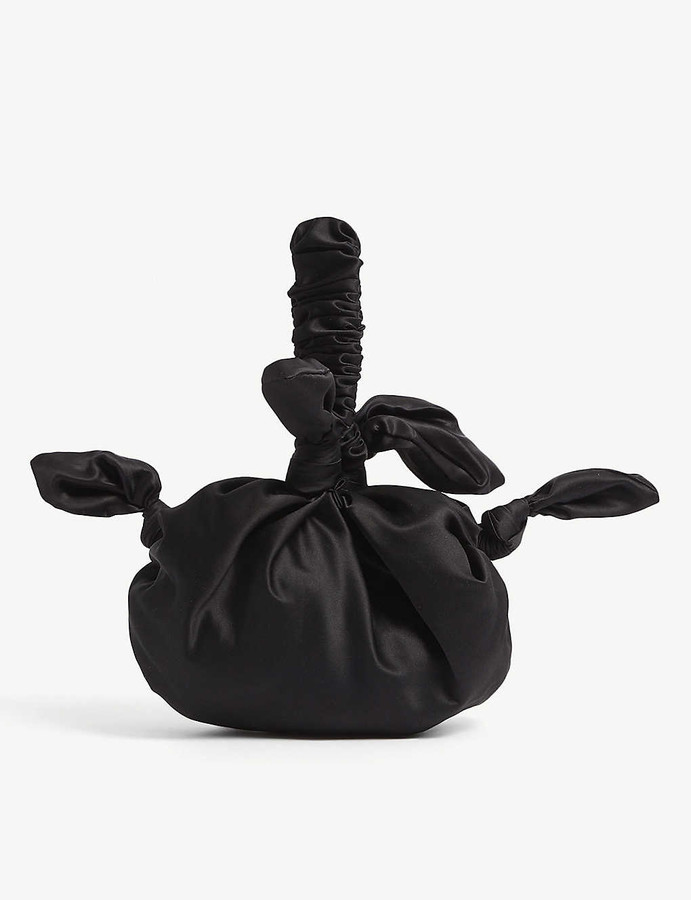 Roop Upcycled Furoshiki satin bag - ShopStyle