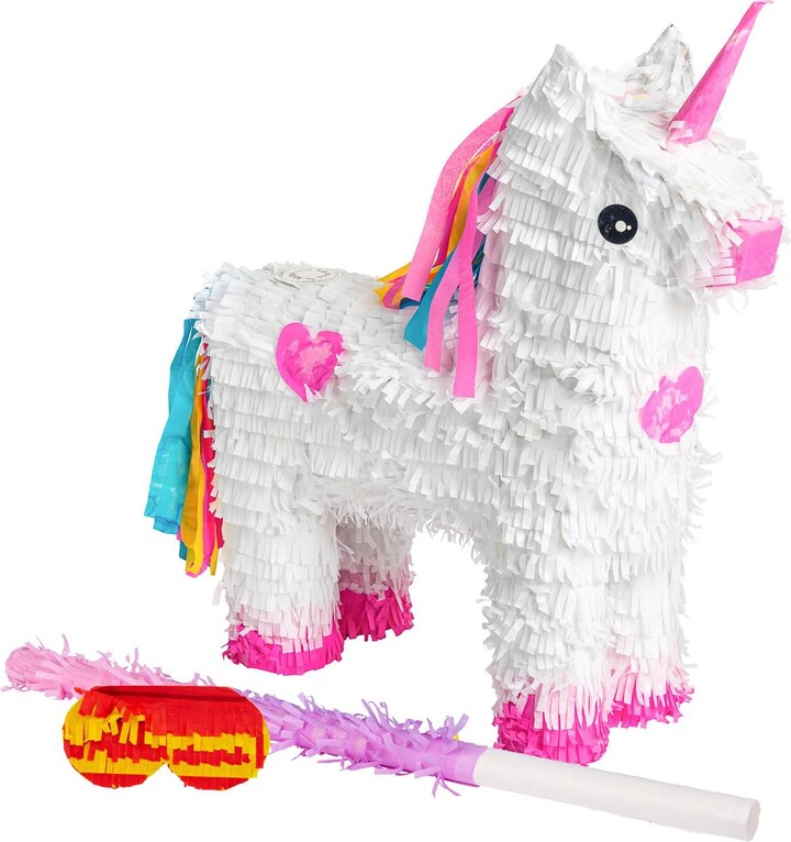 Fax Potato 3pc Unicorn Pinata Set with Stick & Blindfold - ShopStyle Dinnerware