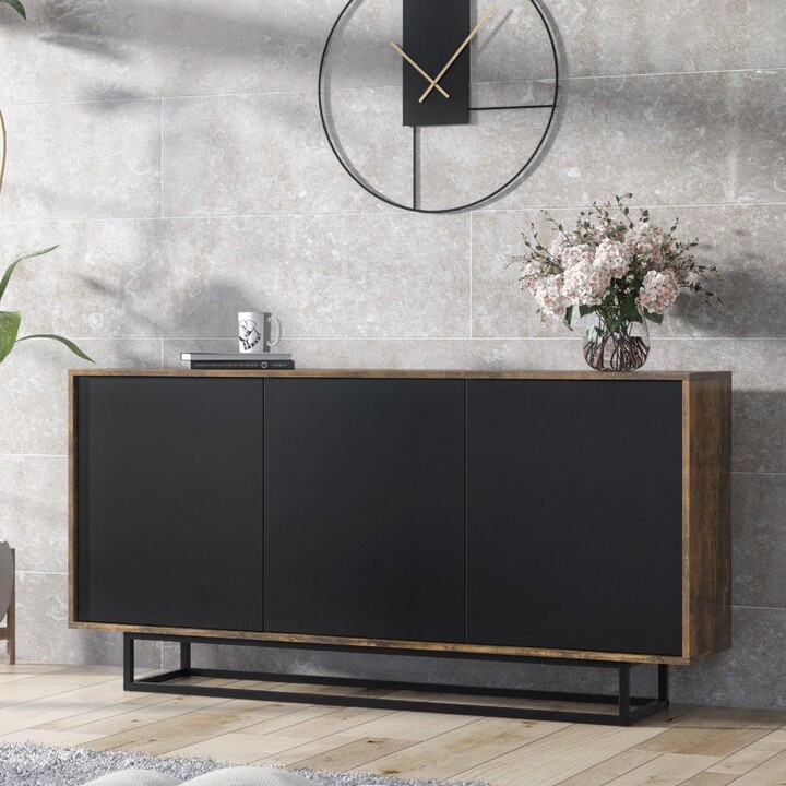 Creative Furniture Sideboard 160cm Sideboard Cabinet Cupboard TV Stand ...