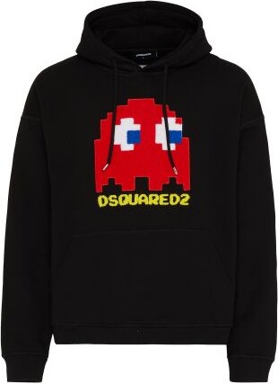 DSQUARED2 Pac-Man Hercalina fit Hoodie - ShopStyle