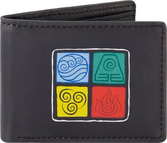 Nickelodeon Avatar The Last Airbender Four Elements Bifold Wallet, Slim ...