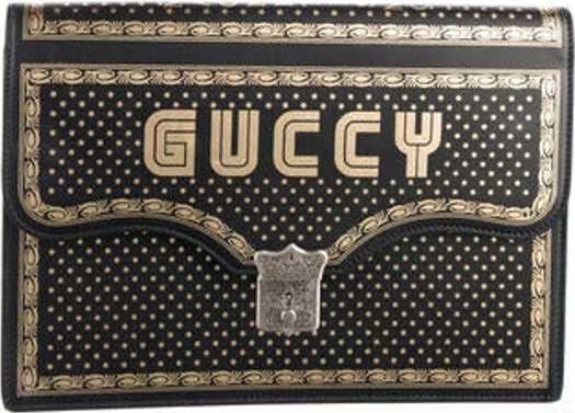 Gucci x Sega Guccy Stars Portfolio - ShopStyle Clutches