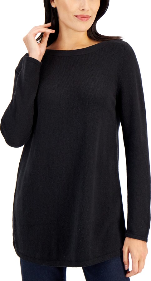 Karen Scott Women's Tunic Sweater, Created for Macy's - ShopStyle