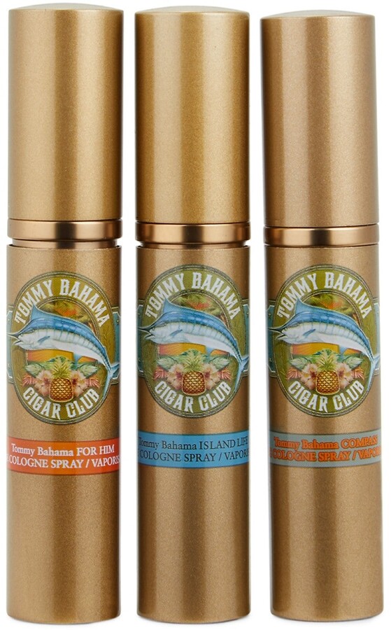 Tommy Bahama For Him, Island Life Compass Cologne Spray 3-Piece Cigar ...