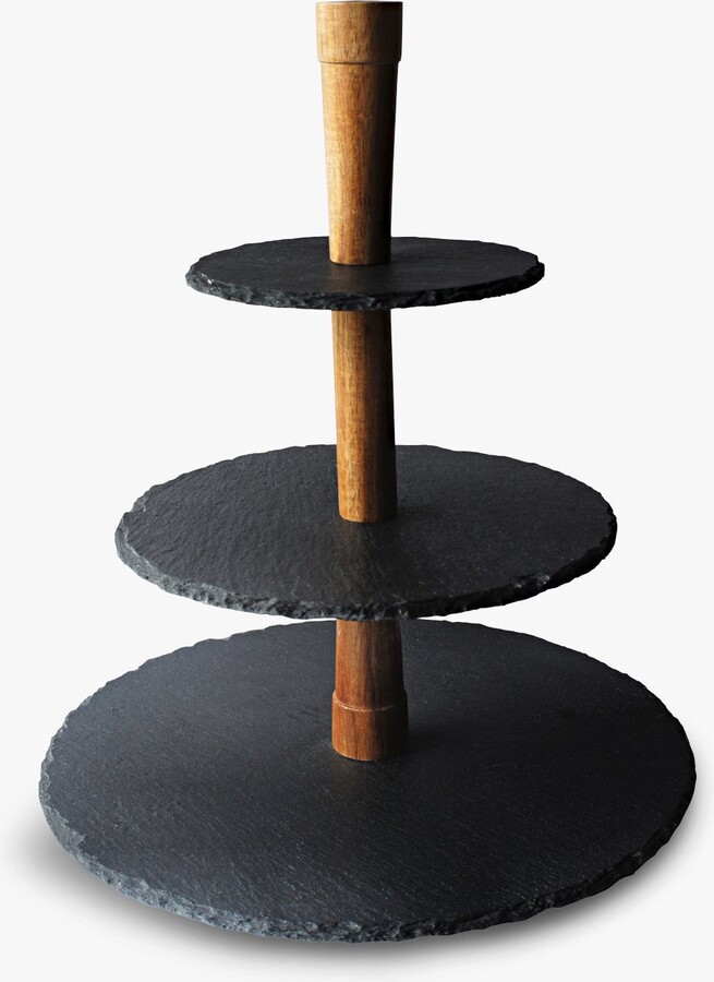 Paxton & Whitfield Slate & Wood Cheese Serving Tower - ShopStyle Cake ...