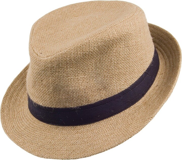 Jaxon & James Jute Trilby - Tan XL - ShopStyle Hats