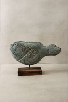 botanicalboysuk Stone Fish Sculpture Zimbabwe 35.5 - ShopStyle Decor