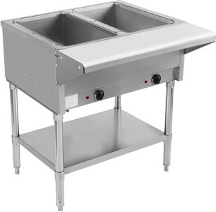 BevLes 2 Well Electric Steam Table, 120V, in Silver - ShopStyle