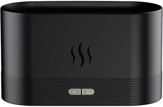 Multitasky Fireplace Flame-Effect Humidifier Lamp - Black - ShopStyle