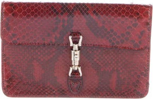 Gucci Python Soft Jackie Clutch - ShopStyle