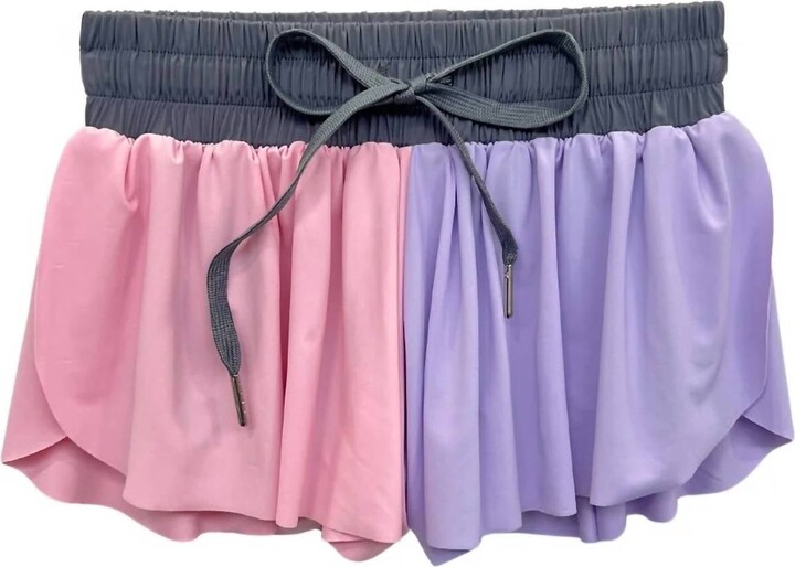 Katie J Nyc Girl's Farrah Short In Pastel Color Block - ShopStyle