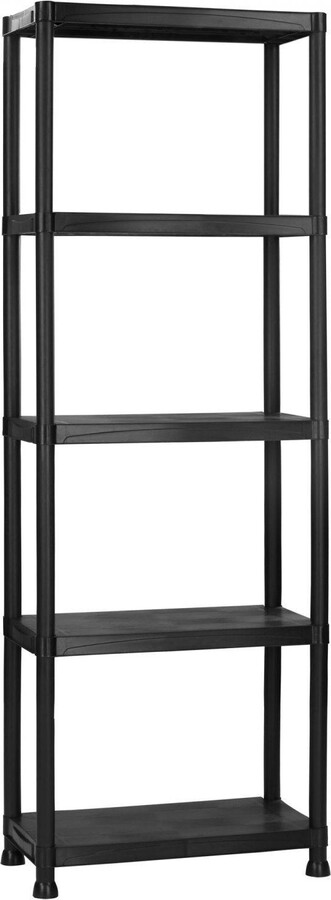 Oypla 5 Tier Plastic Heavy Duty Shelving Racking Unit - ShopStyle ...