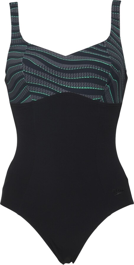 Speedo Performance Wear Black - ShopStyle One Piece Swimsuits