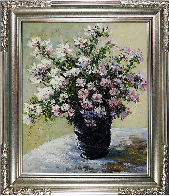Museum Masters Vase Of Flowers By Claude Monet - ShopStyle Artwork
