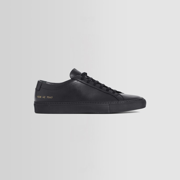 Common Projects Man Black Sneakers - ShopStyle