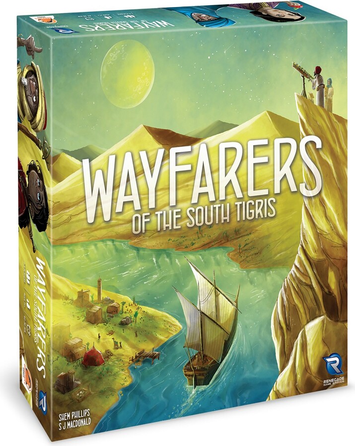 Renegade Game Studios Wayfarers of the South Tigris Dice Placement ...