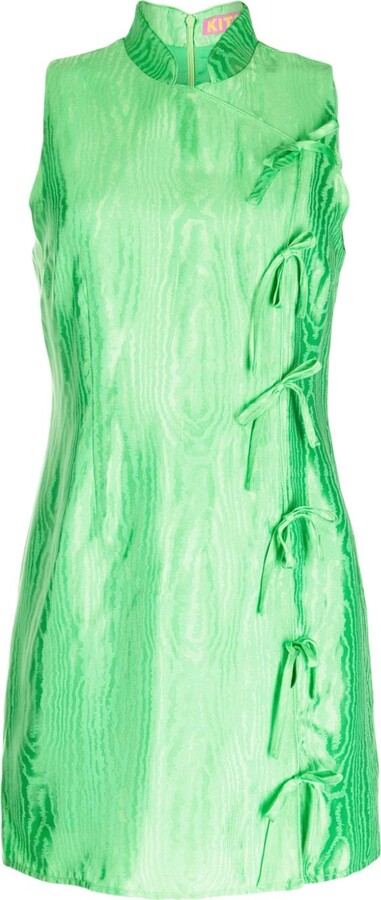 KITRI Aubrey satin minidress - ShopStyle