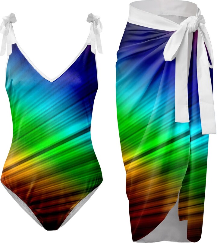 SDERG One Piece Swimsuit High Leg - ShopStyle