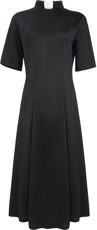Evlcos Clergy Dress for Women Cassock Robe Pulpit Clergy Church ...