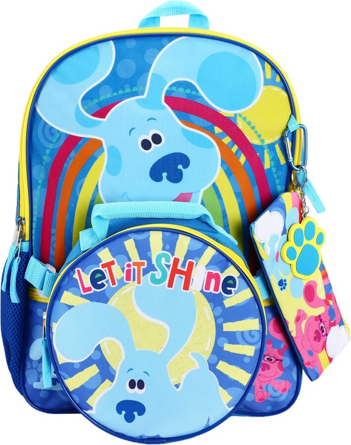 Blue's Clues & You! Blue Clues 5-Piece Backpack Set for Kids ...