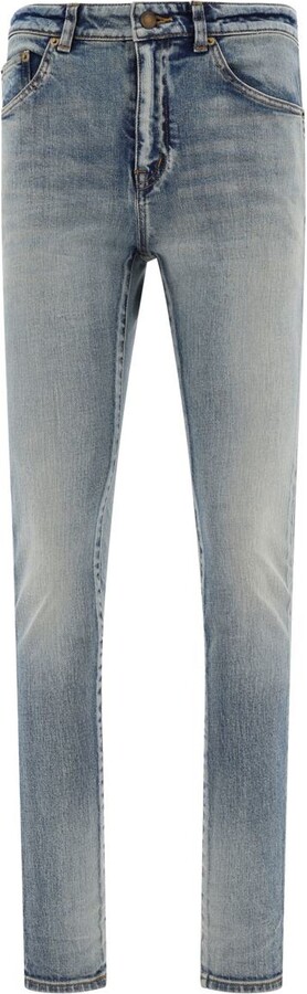Saint Laurent Washed out jeans - ShopStyle