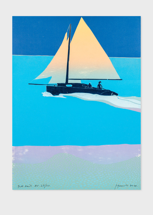 'Full Sail' Print Edition Variant 23 by Tom Hammick - ShopStyle Home