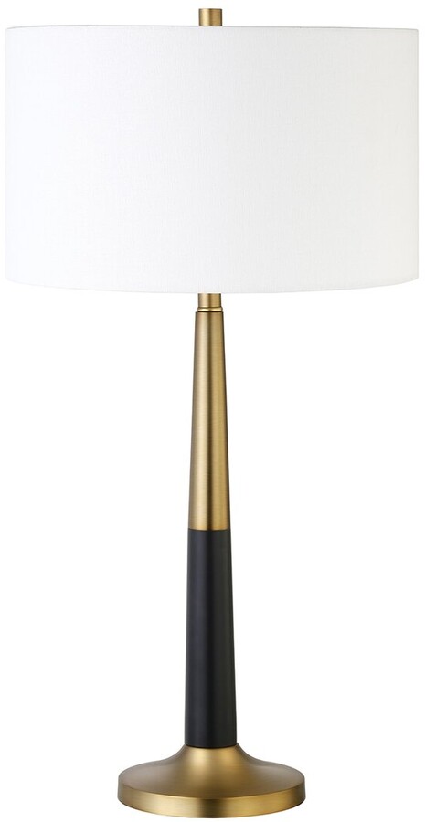 Abraham + Ivy Lyon Gold Two-Tone Table Lamp - ShopStyle