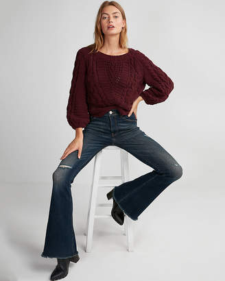 Fashion Look Featuring Express Flare Jeans and Express Flare Jeans by ...