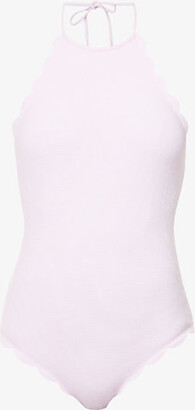 Marysia Swim Womens Violette/ Azure Mott Malliot Halter-neck Swimsuit ...