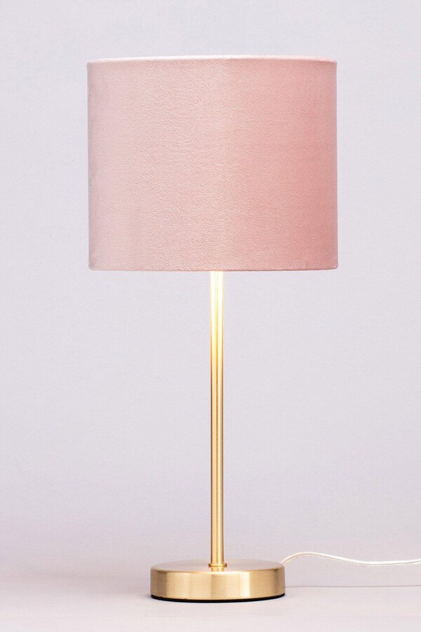 BHS Lighting Velvet Table Lamp - ShopStyle