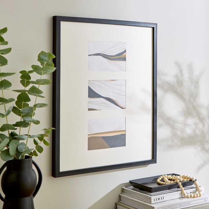 Dunelm Black Oversized Mount Photo Frame Black - ShopStyle