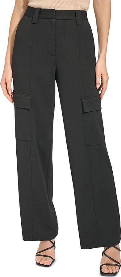 DKNY High Rise Cargo Pants - ShopStyle