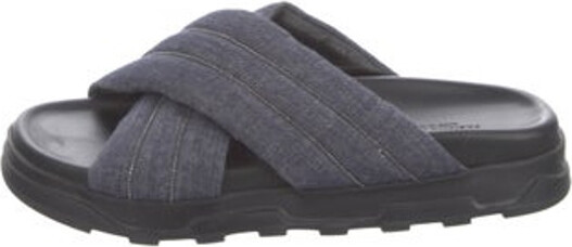 Fabiana Filippi Beaded Accents Slides - ShopStyle