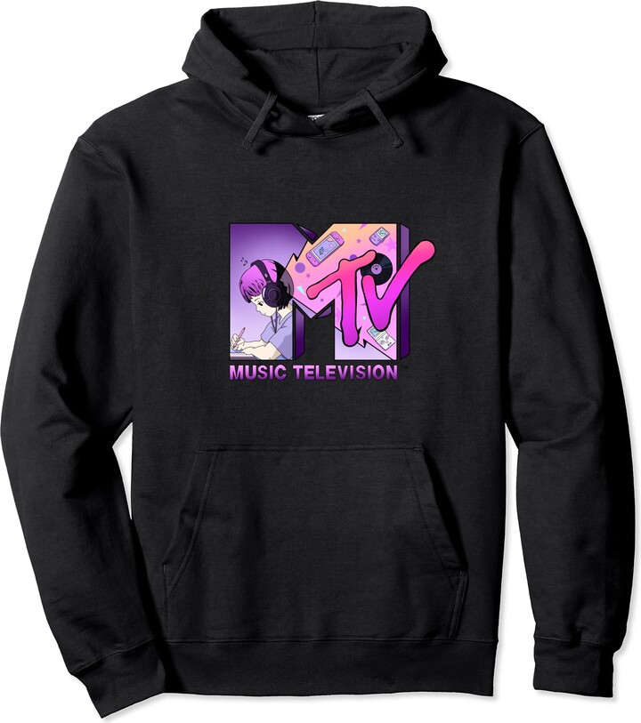 Mademark x MTV - The official MTV Logo in anime gamer style Pullover ...